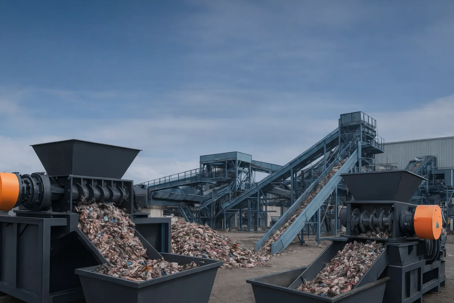 Best MSW Shredder | Municipal Solid Waste Shredder Machines