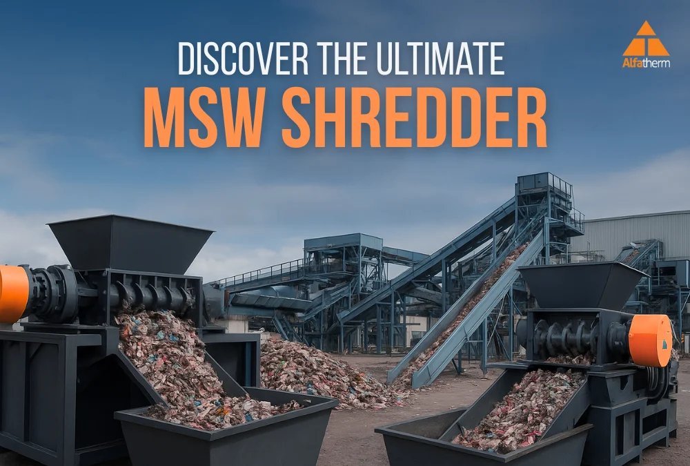 Best MSW Shredder | Municipal Solid Waste Shredder Machines